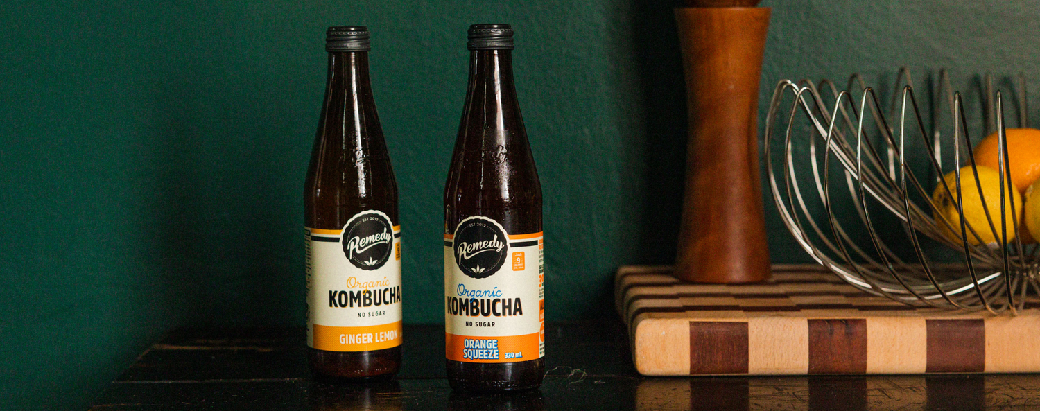 Raspberry Lemonade Kombucha | All Natural | Remedy Drinks