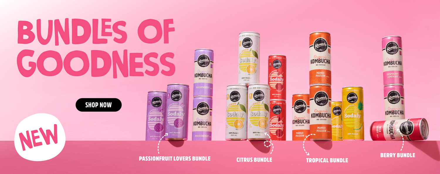 Remedy Drinks | Live Cultured with No Sugar, For Real