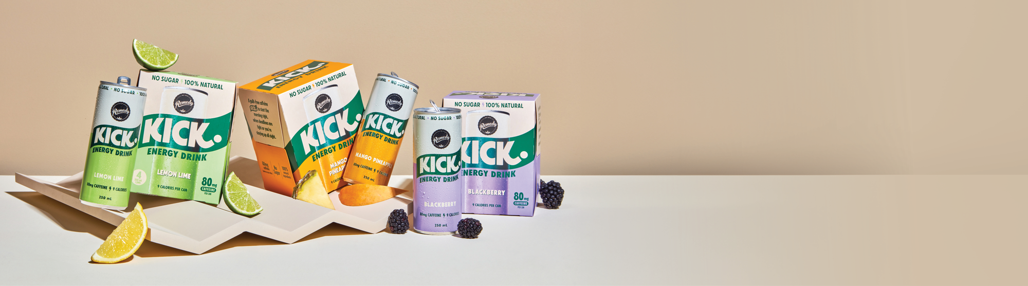 Remedy KICK | All Natural Energy Drink | Remedy Drinks