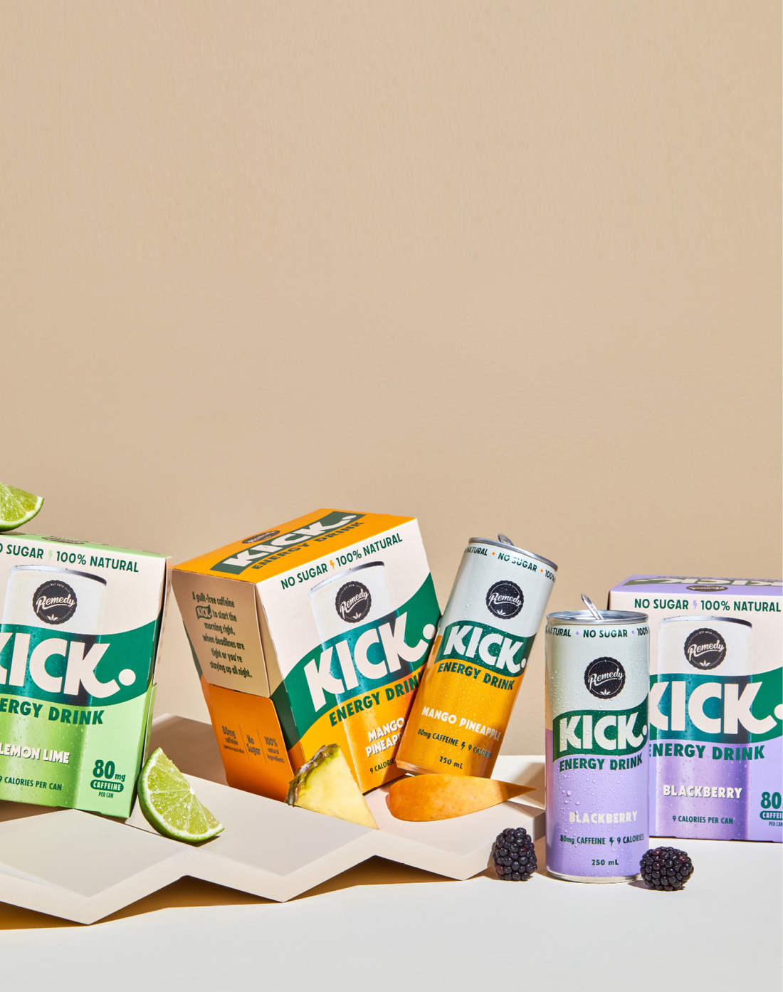 Remedy KICK | All Natural Energy Drink | Remedy Drinks