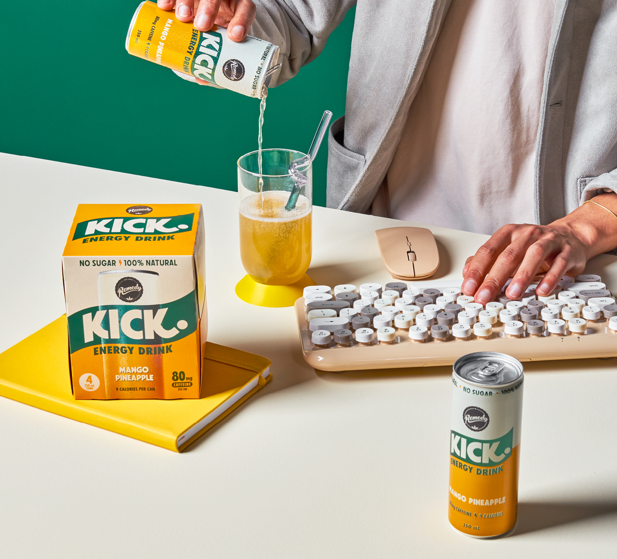 Remedy KICK | All Natural Energy Drink | Remedy Drinks
