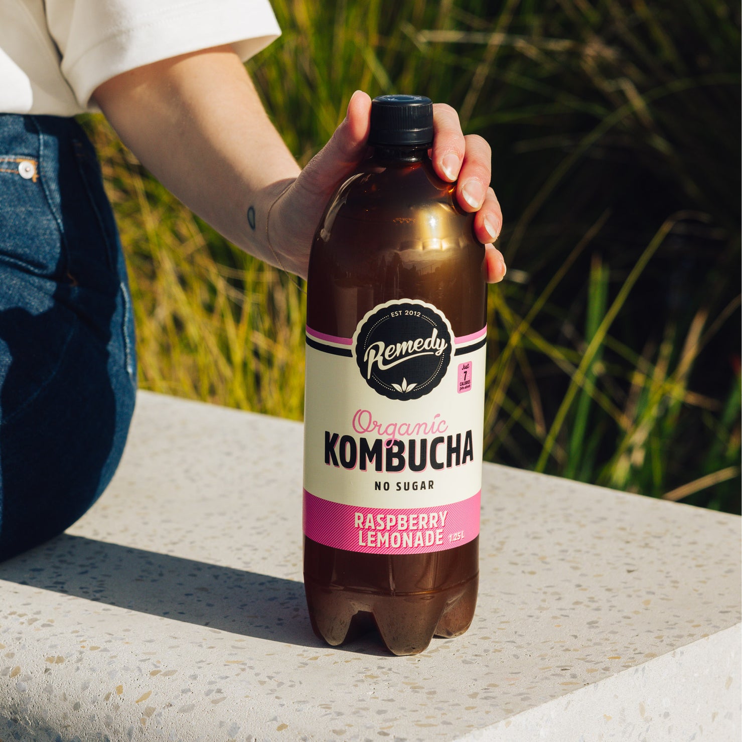 Raspberry Lemonade Kombucha | All Natural | Remedy Drinks