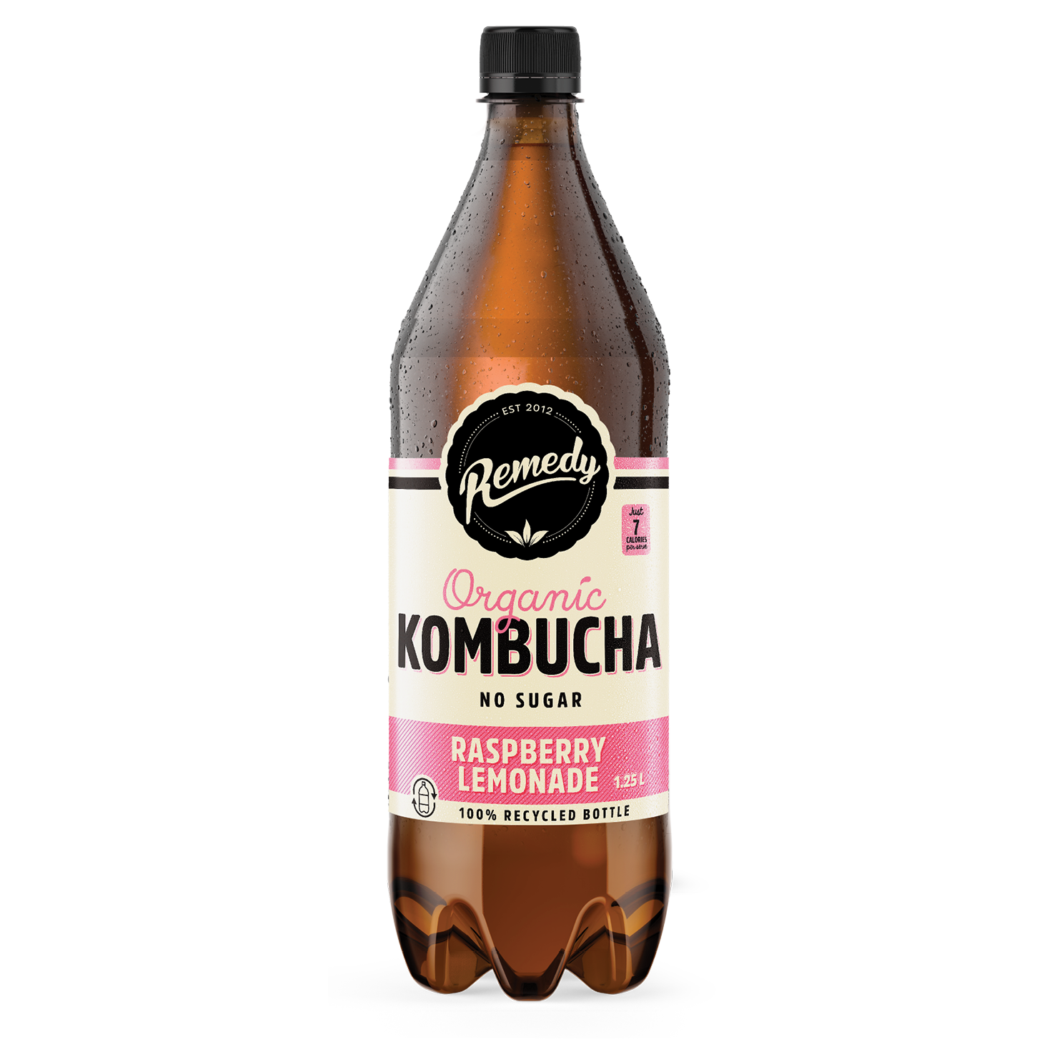 Raspberry Lemonade Kombucha | All Natural | Remedy Drinks