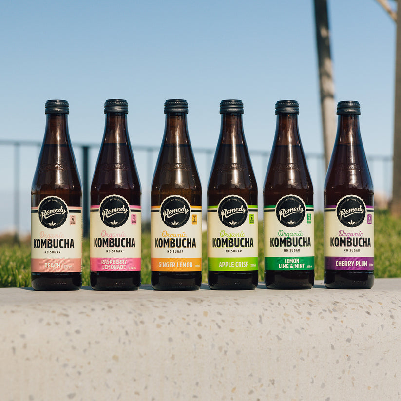 Kombucha Mixed Case | Natural flavours | Remedy Kombucha – Remedy Drinks
