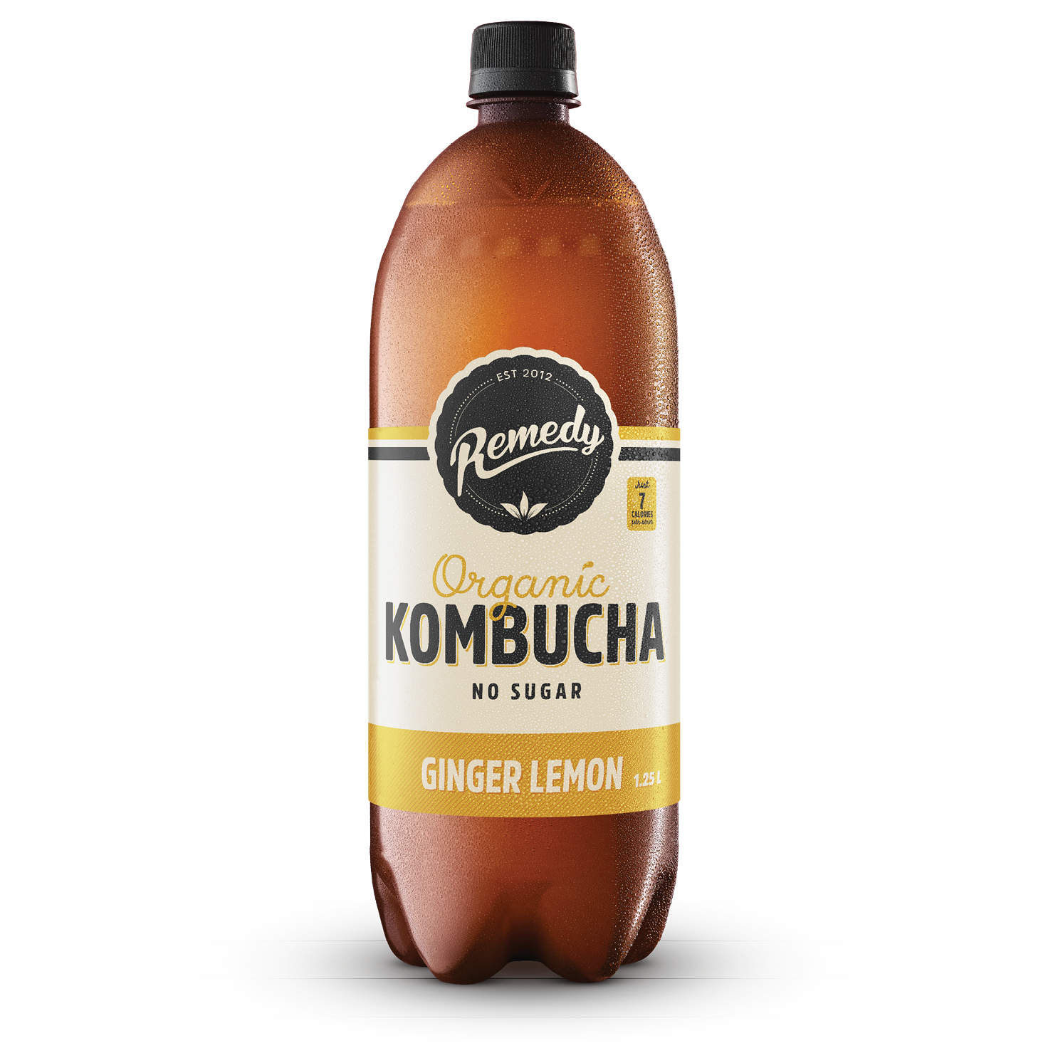 Ginger Lemon Kombucha | No Sugar Drink | Remedy Kombucha – Remedy Drinks