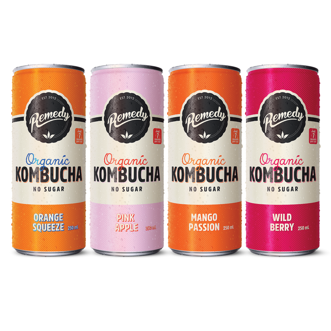 Remedy Drinks | Live Cultured with No Sugar, For Real