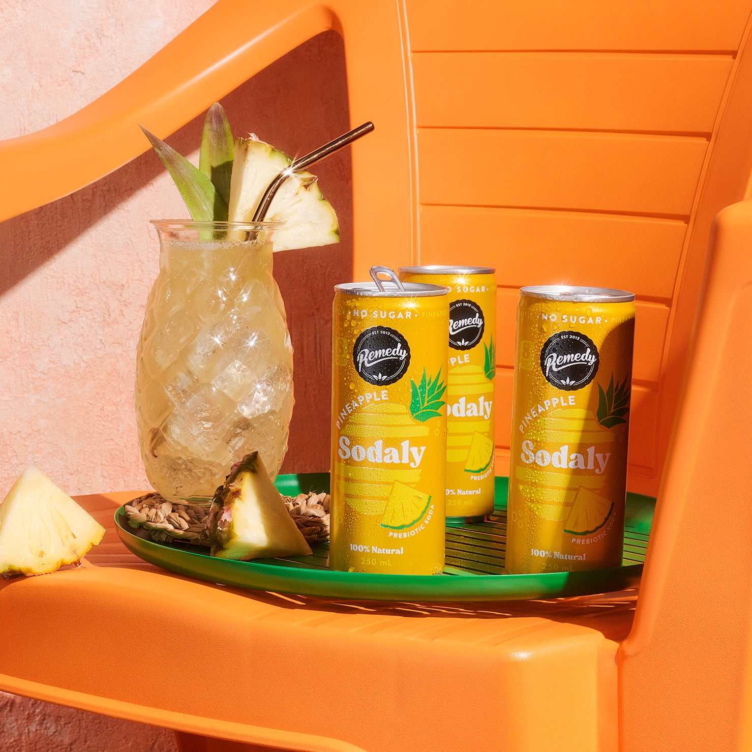 Pineapple Sodaly | No Sugar Soft Drink | Remedy Drinks