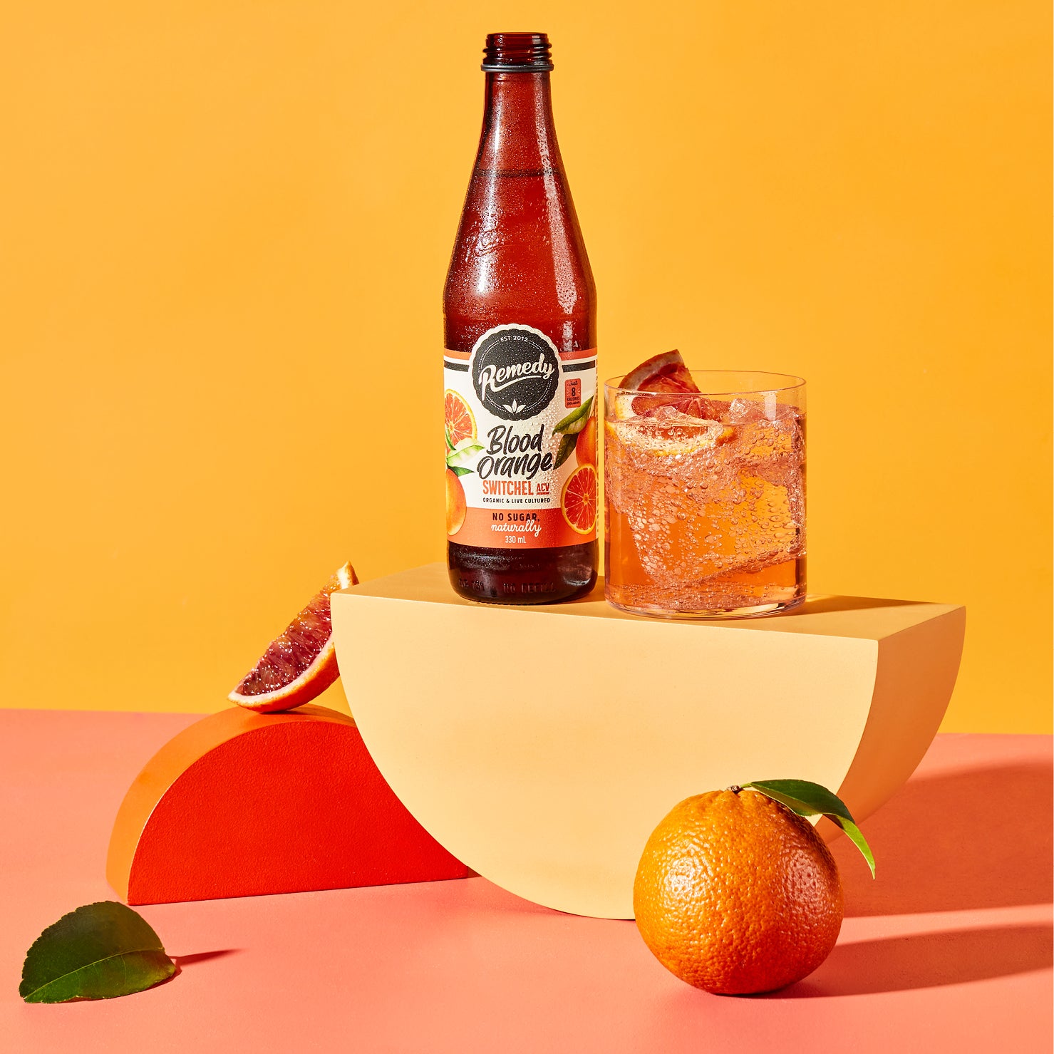 Blood Orange Switchel | Apple Cider Vinegar | Remedy Switchel – Remedy ...