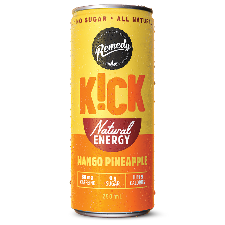 Remedy KICK | All Natural Energy Drink | Remedy Drinks