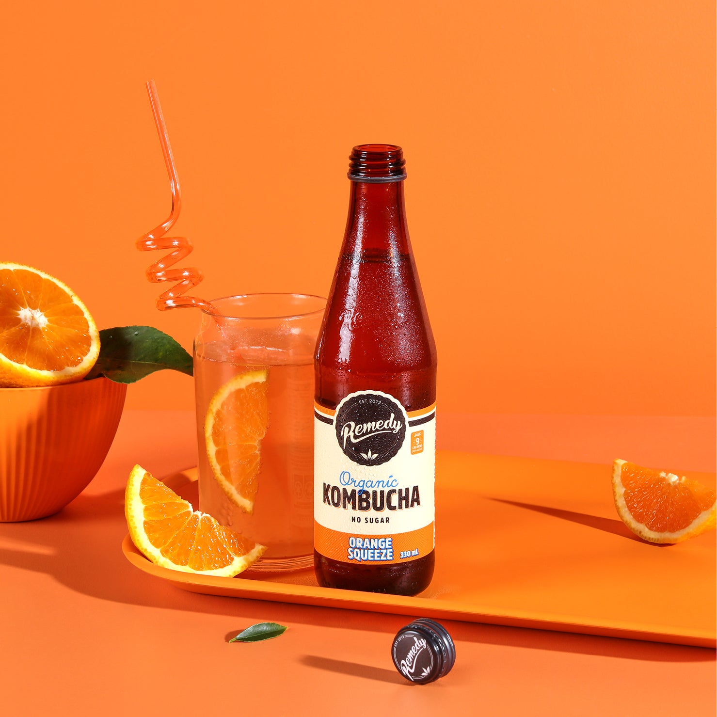 Orange Squeeze | No Sugar | Remedy Kombucha – Remedy Drinks